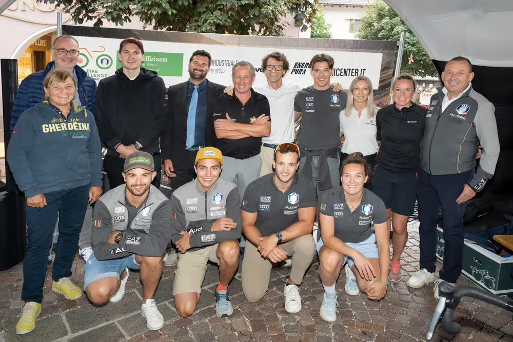 Tante celebrità alla prima tappa della FISI Bike Challenge